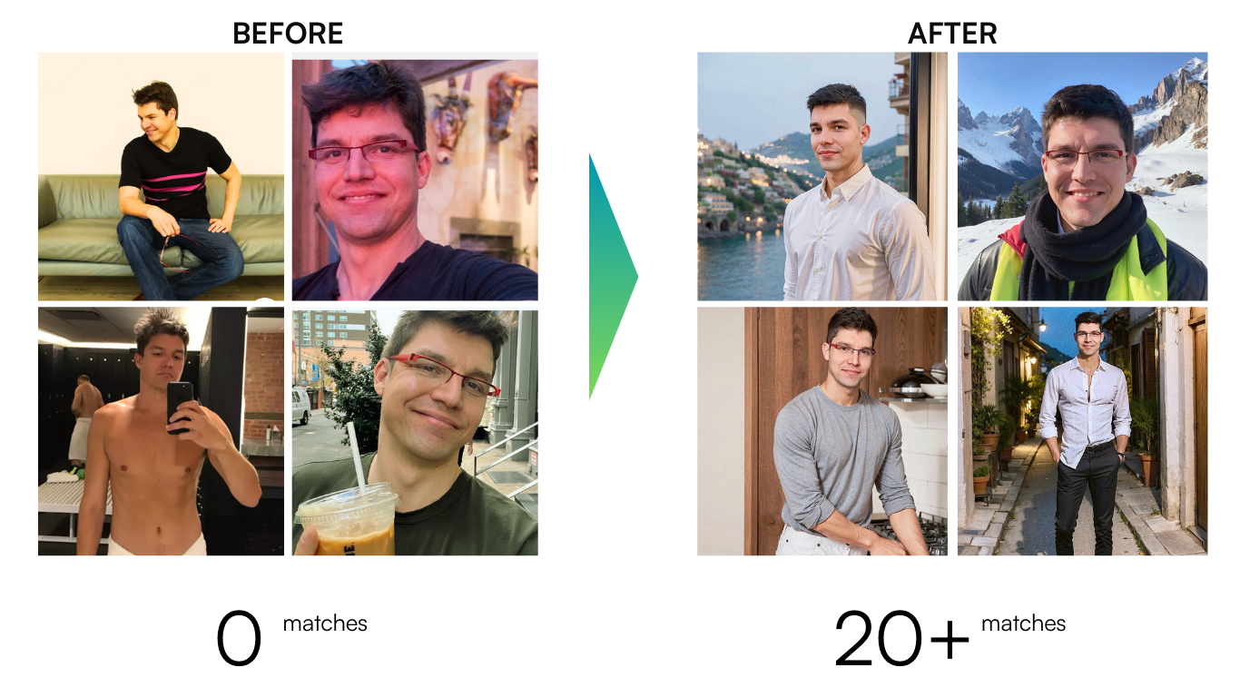 How to 10x Your Match with AI Generated Dating Photo